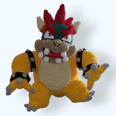 Bowser Crochet Pattern Amigurumi PDF ENGLISH Instructions - Etsy