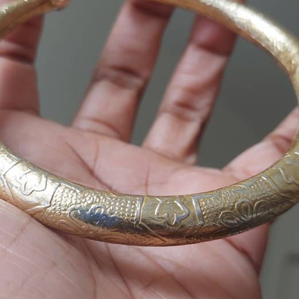 14k Gold Filled Bangle, Gold Bangle Bracelet, Gold Stackable Bangle ...