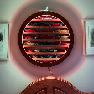 Mini Figure Display Figure Display Shelf With Led Figure - Etsy