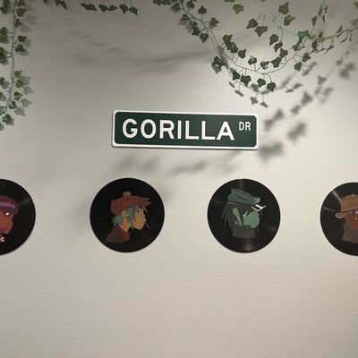 Gorilla, Gorilla Gift, Gorilla Sign, Gorilla Decor, Gorilla Lover, Zoo ...