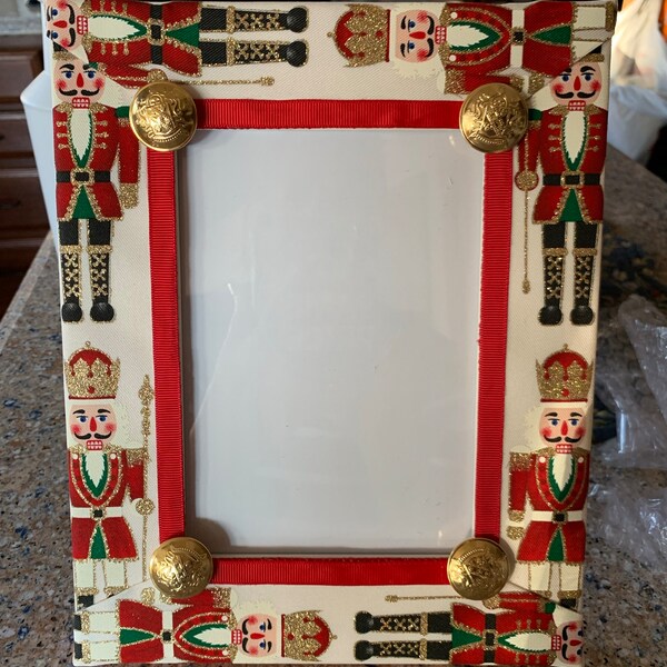 Patriotic American Flag Picture Frame - Etsy