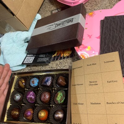 Classic Truffle Collection Hand Painted Truffles Chocolate - Etsy