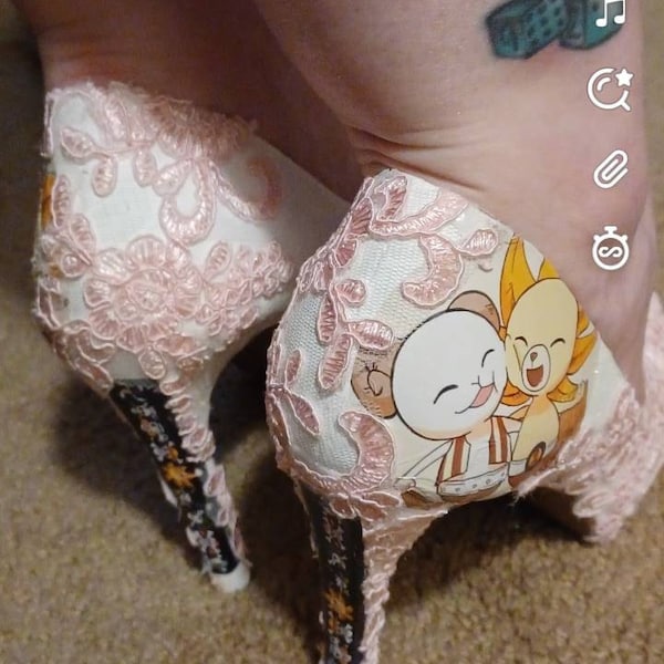 Video Game Themed Heels - Etsy