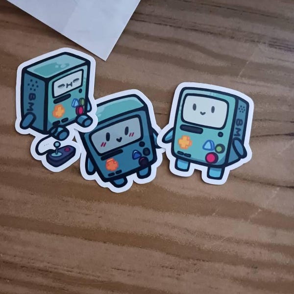 Little Adventure Robot Sticker Bundle | Water Bottle Laptop Sticker ...