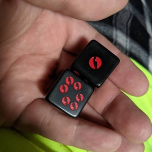 One Custom Dice With Your Choice of Pips Personalized D6 - Etsy