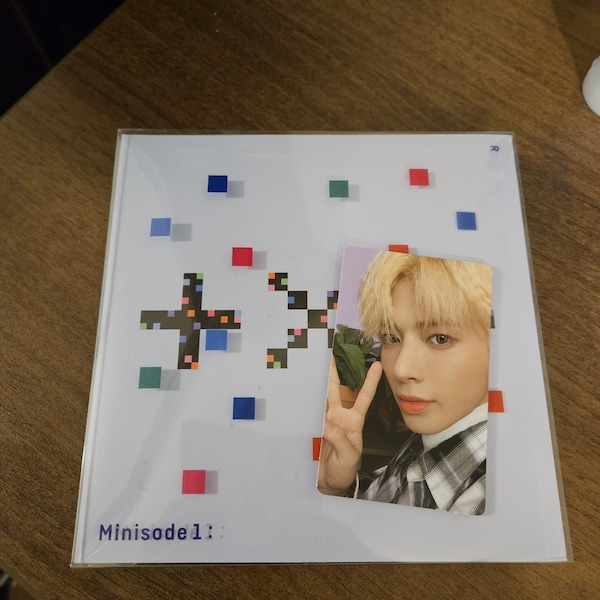 OFFICIAL TXT Minisode 2 Thursday's Child Album Postcard - End Hate Mess ...