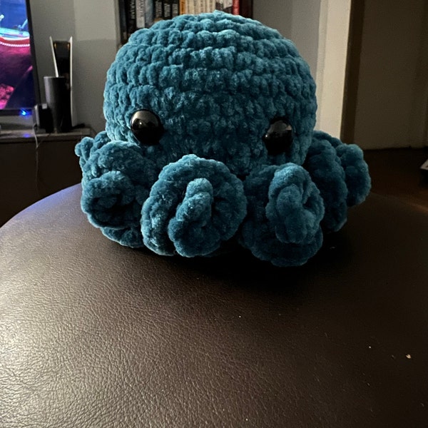 Pdf-octoplushie Rattle No Sew Crochet Pattern With Crochet Eye ...