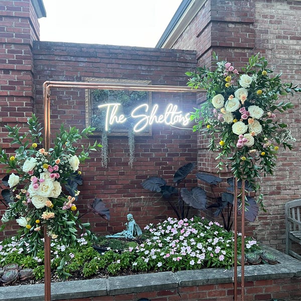 Chuppah, Copper Chuppah, Chuppah Kit, Ceremony Arch, Copper Wedding ...