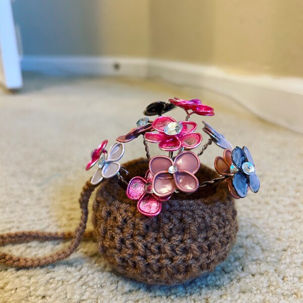 Pothos Plant Crochet Pattern, Sunflower Basket Mix Crochet Pattern ...