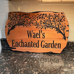 Custom Wood Signs, Outdoor Wooden Sign, Personalized Sign, Carved Wood ...