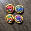ROTTMNT CHIBI BUTTONS - Etsy