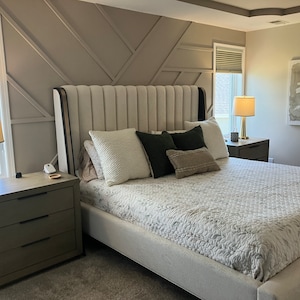 Customized Accent Wall Plans, Amazing Wall Design, Trim Wall Design ...