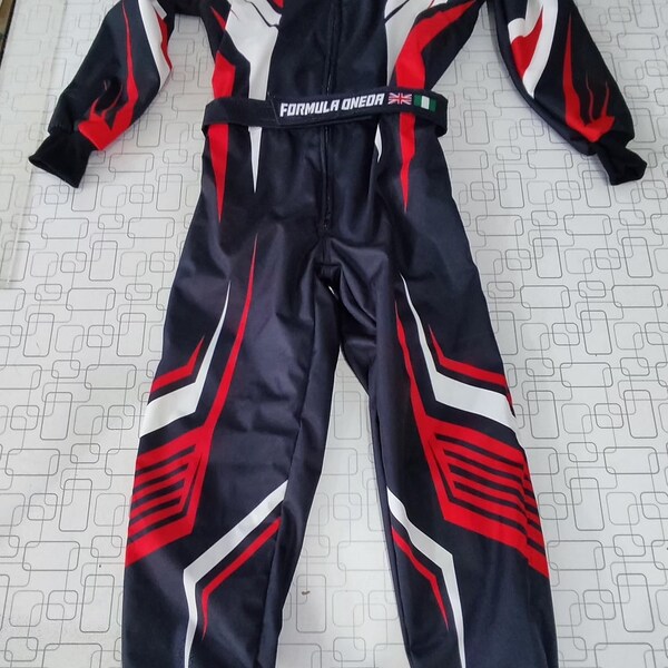 Brand New Custom Made Go Kart Racing Suit for Adults & Kids With Free ...