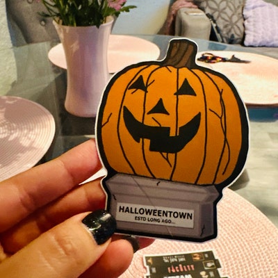 90s Horror Movie VHS Stack Sticker Halloween Stickers - Etsy