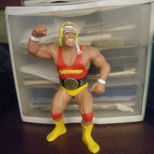 Hulk Hogan Black Card Series WWF LJN Inspired XOX Custom Rubber Type ...