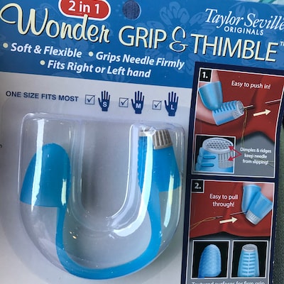 Thimble Combination Sewing Thimble Needle Gripper Needle Puller One ...