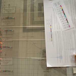Pattern Grading, Ruler Set, Pattern Grading Rules. - Etsy