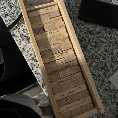 Personalized Mini 4-player Shut the Box Natural - Etsy
