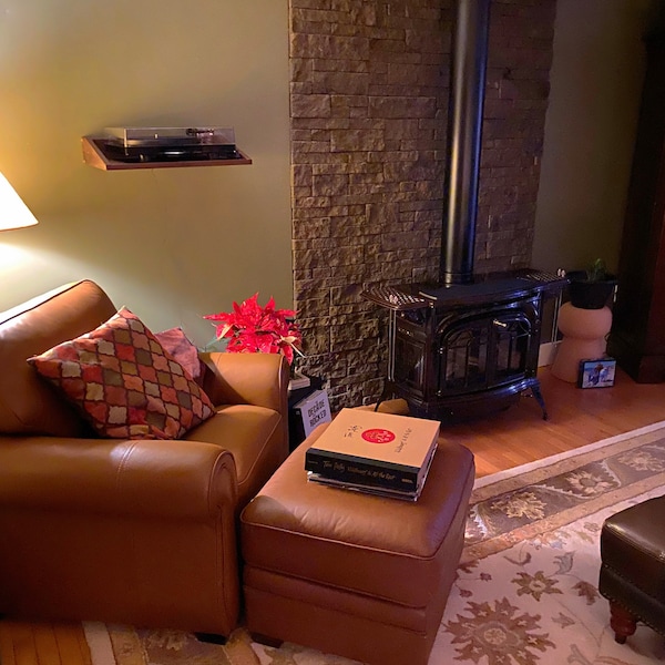 Floating Turntable Shelf / Customizable Record Player Shelf / Projector ...