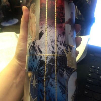 Gold Chain Nail Sticker/ Nail Art Stickers Self Adhesive Decals/ Golden ...