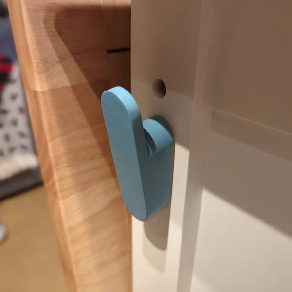 Self-adhesive Colored Wooden 'popsicle Stick' Shaped Wall Hooks, Kids ...
