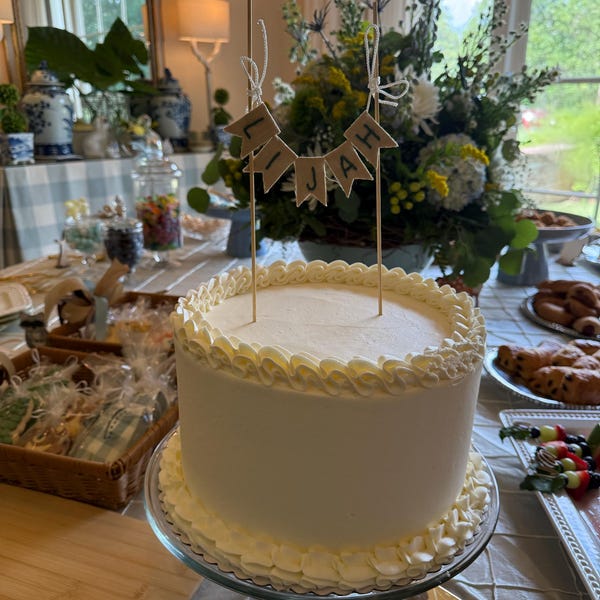 Number and Star Custom Linen Crown for Kids & Children's Birthday ...