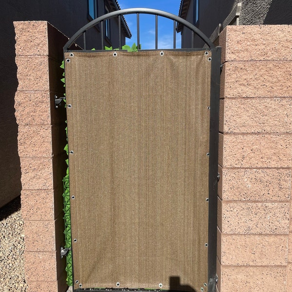 Custom Gate Privacy Screen Panel -shade and Privacy Barrier for Gate ...