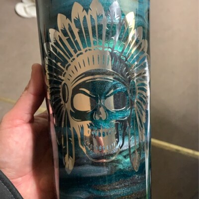 Headdress Svg, Cherokee Indian Skull Svg, Tattoo Svg, Skull, Head, SVG ...