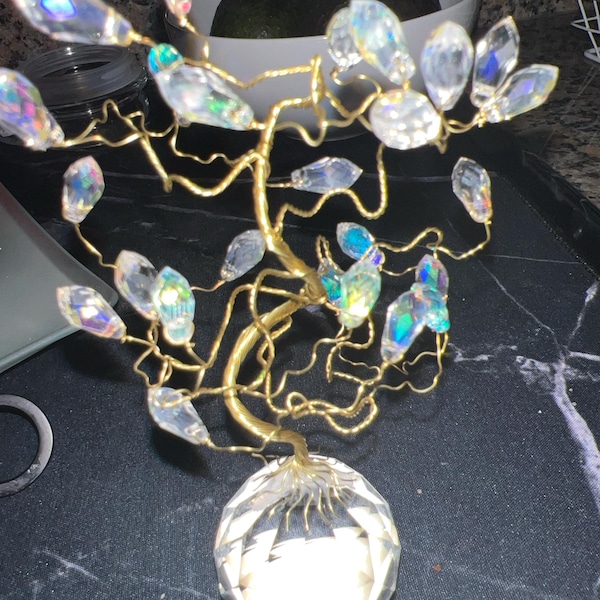 Glow in the Dark Clear Glass Pebble UV Reactive Window Suncatcher ...