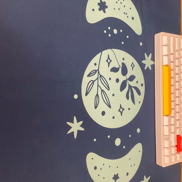 Mysterious Moonlight Activity Stages Desk Mat, Extra Large Desk Mat ...