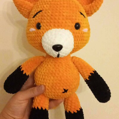 Crochet Pattern Raindrop the Little Fox - Etsy