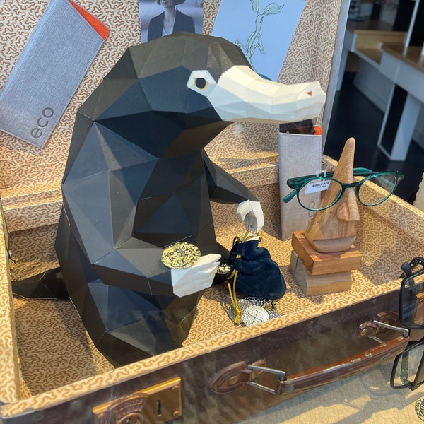 Niffler Paper Craft, Digital Template, Origami, PDF Download DIY, Low ...