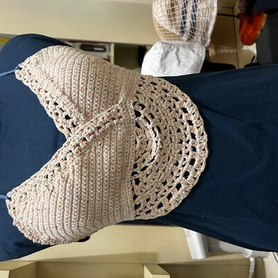 Pdf-file for Crochet PATTERN, Wandering Jane Jacket, 5 Different Sizes ...