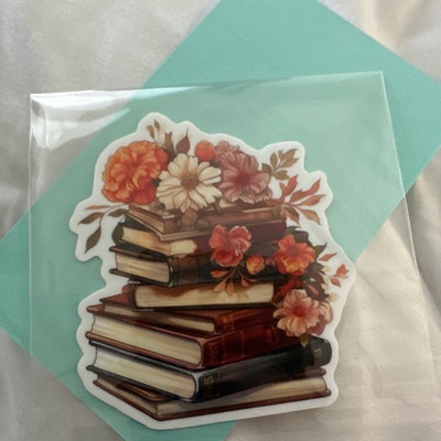 Glass Vase Marigold Flowers Sticker, Journal Sticker, Vinyl Sticker ...