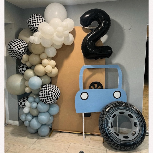 TWO Fast Theme L Two Fast DIY Balloons Kit L Growing Two Fast Birthday ...