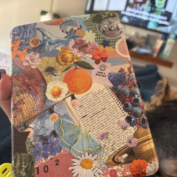 Old Newspaper Ledger Paperwhite Kindle Case for Kindle 10th 11th Gen ...