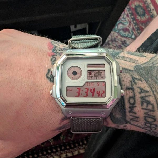 Gulf Racing – Modified Watch Based on Casio AE-1200 – Full Metal CNC ...