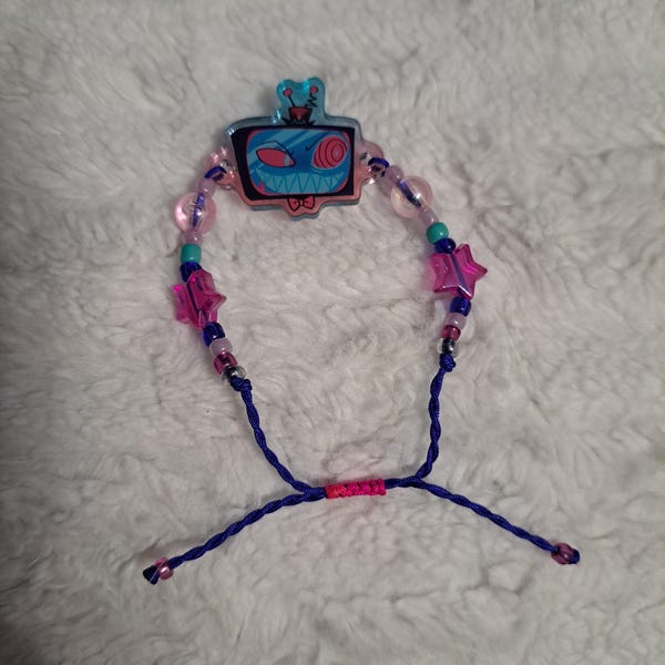 GIR Handmade Bracelets - Invader Zim Character Bracelet - Etsy