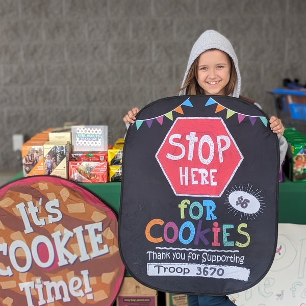 Girl Scout Cookie Sign - Etsy