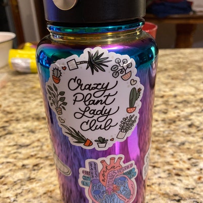 Crazy Plant Lady Sticker / Plant Mom Gift / House Plant Stickers ...