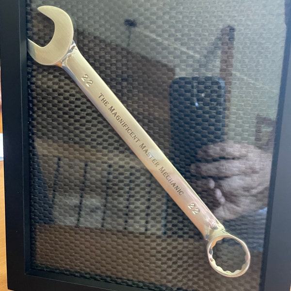 Personalized Wrench, Custom Engraved Spanner, Best Gift for Dad ...