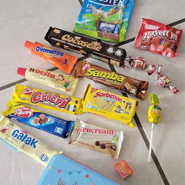 Chucherias Venezolanas / San Valentine / Venezuela Candies / Candy Box ...
