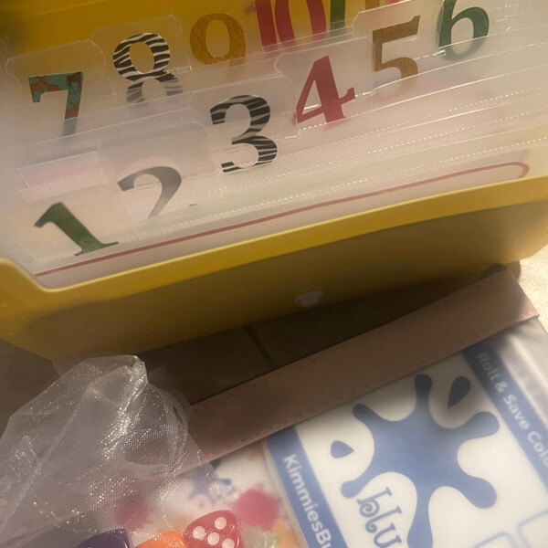 Savings Challenge Domino Draw Free Mini Domino Set Included Physical ...