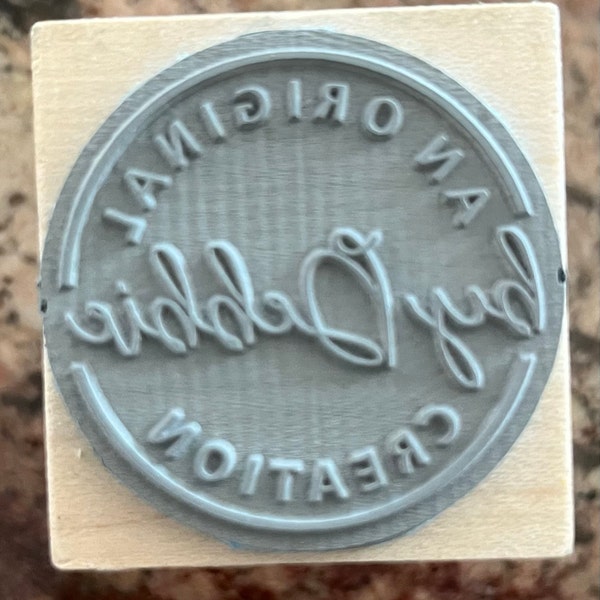 Created by Stamp, Handmade by Labels Stamp, Custom Made by Stamp ...