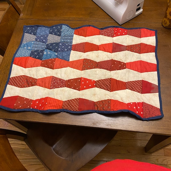 Pre Cut Flag Quilt Kit - Etsy