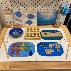 Flisat Colour Sorting Activity, Sensory Play, Flisat Insert, Trofast ...