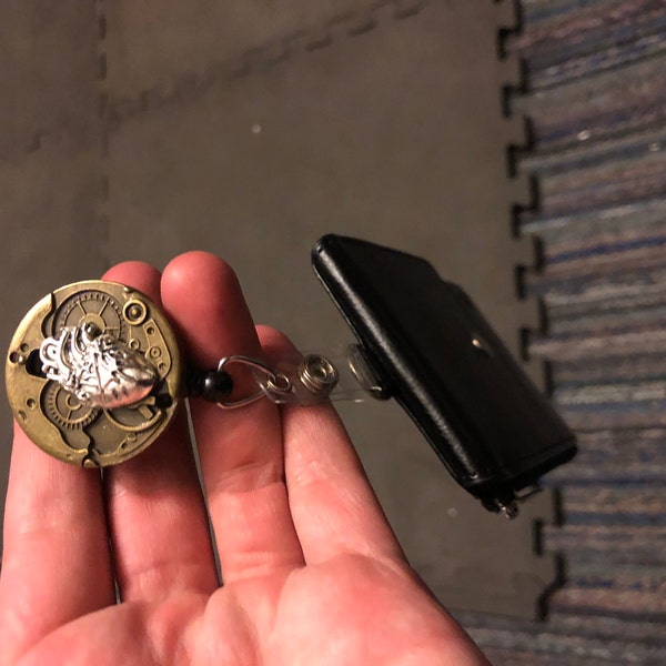 EKG Cardiac Tele Rhythm Retractable Badge Reel ER Dysrhythmia Arrythmia ...