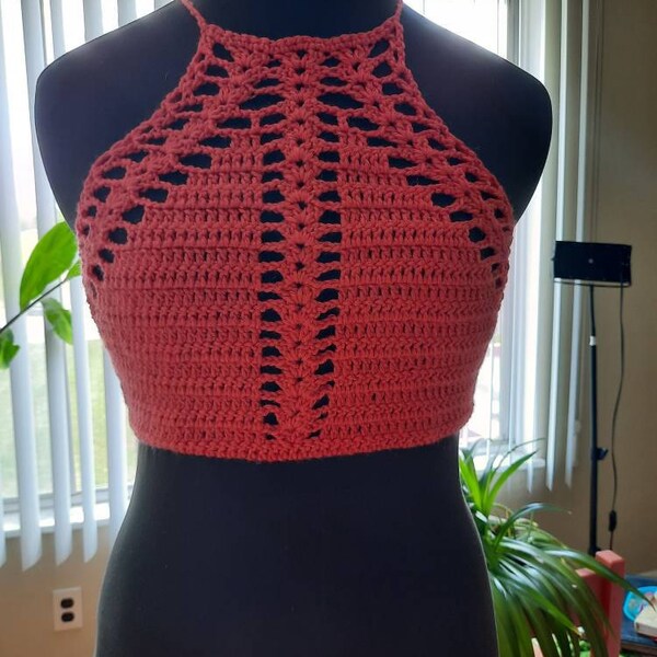 The Viper Bralette Crochet Pattern - Etsy
