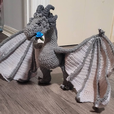 Crochet Stormfly the Deadly Nadder PDF Pattern digital - Etsy