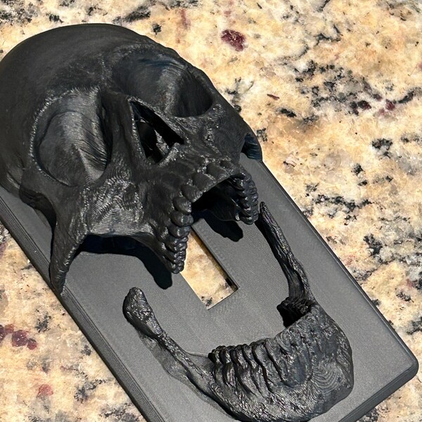 Gothic Skull Light Switch Cover, Double, Toggle - Etsy
